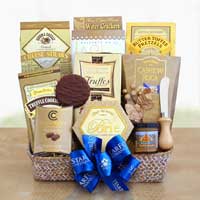 Custom Logo Gift Baskets, Ribbons and Cards