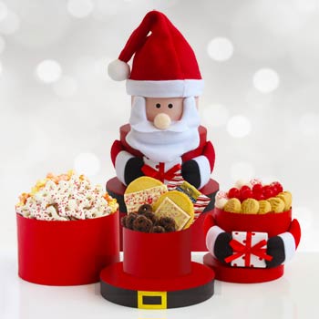 Christmas Gift Baskets - Festive Christmas Tower