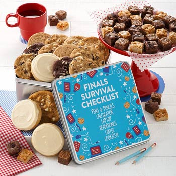 Graduation Gift Baskets - Finals Survival Cookie Gift Box